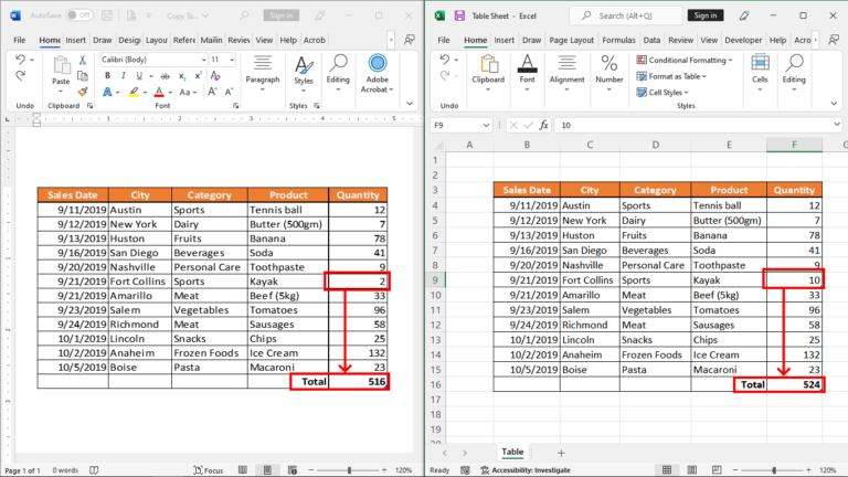 How to Copy Table from Excel to Word: 7 Proven Methods - XYOLogic