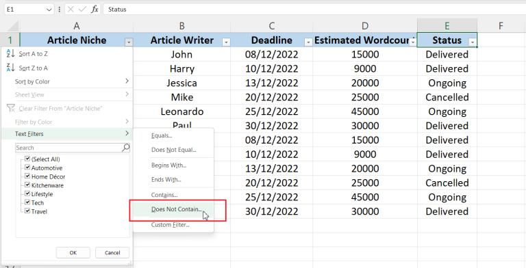 How to Add Filter in Excel: Easy Ways to Do it