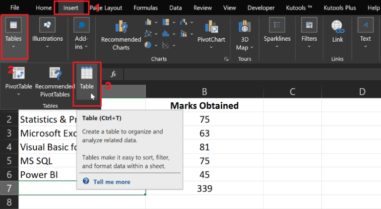Excel Tables Features Basics Uses And Advanced Techniques You Can Apply