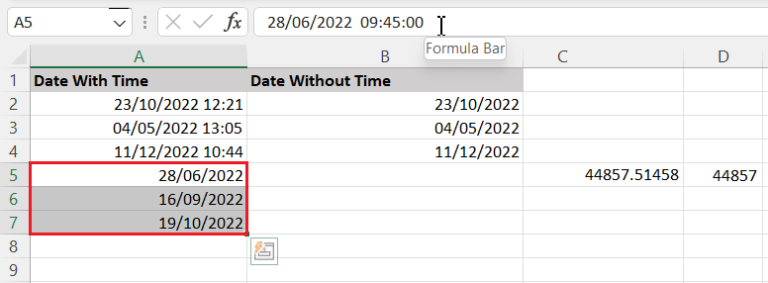 How to Remove Time from Date in Excel: The Easiest Ways