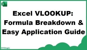 Excel VLOOKUP: Easy Ways To Find Data From Large Sets