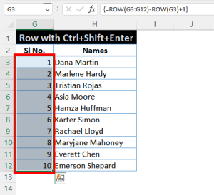 Top 7 Applications of Ctrl Shift Enter in Excel