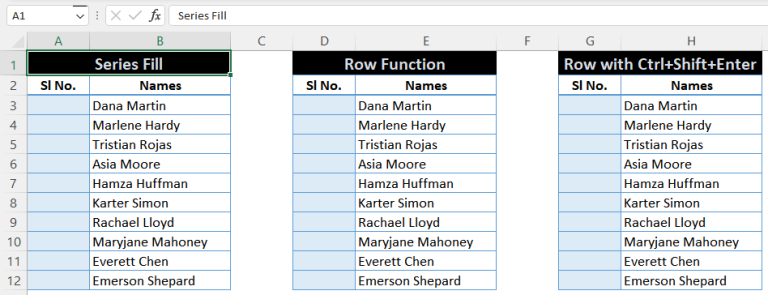Top 7 Applications of Ctrl Shift Enter in Excel