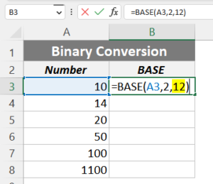 Excel BASE Function: Convert Numbers Between Bases Quickly
