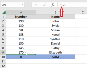 Excel SUM Function Not Working: How To Fix